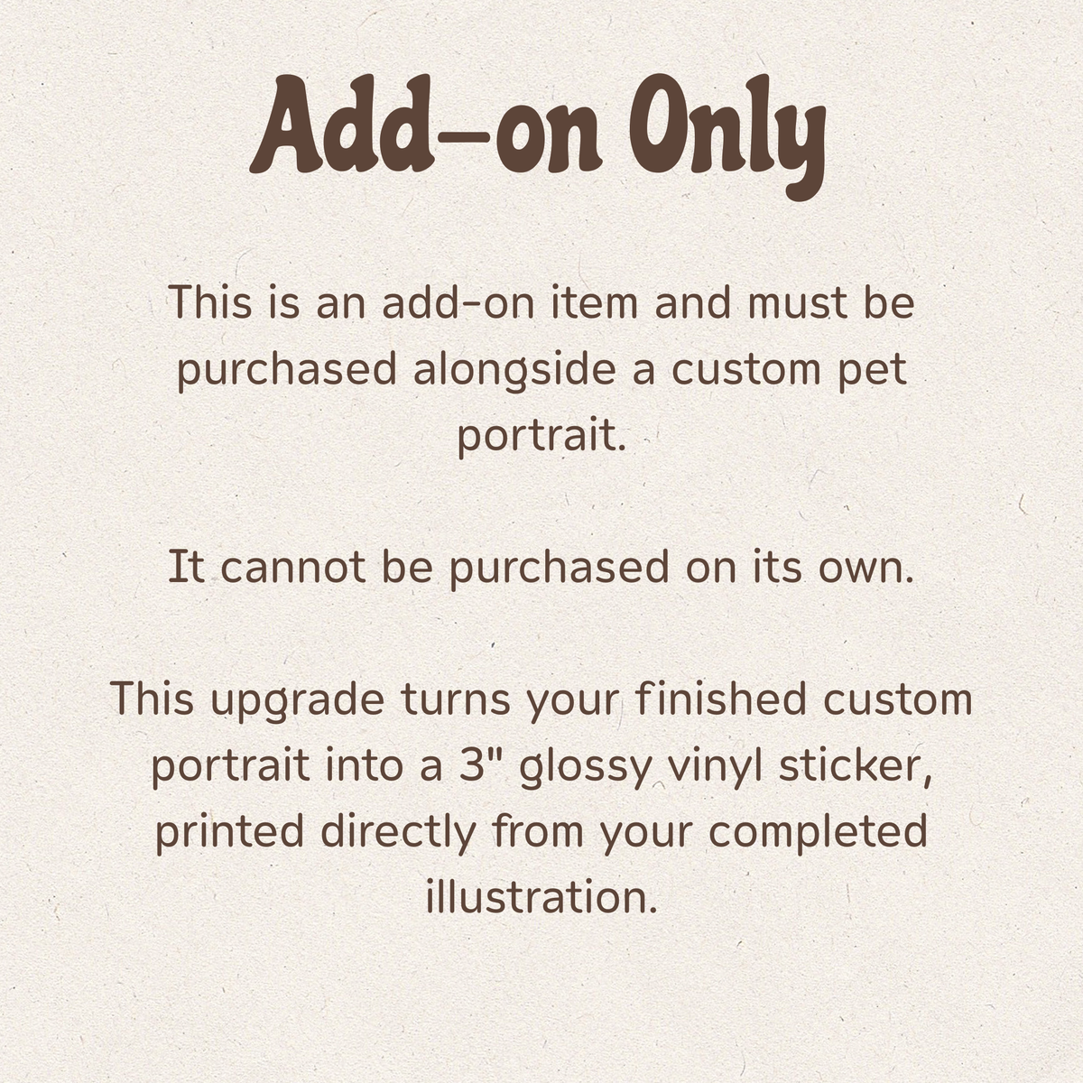 Print Add-on – Little Beast Treats